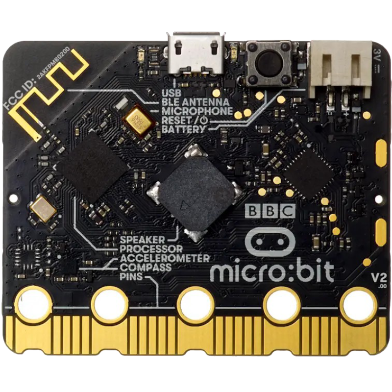 micro:bit V2 開發板 (含 USB 線)